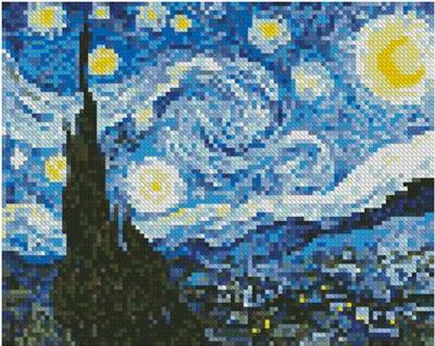 "Mini The Starry Night - Blue"