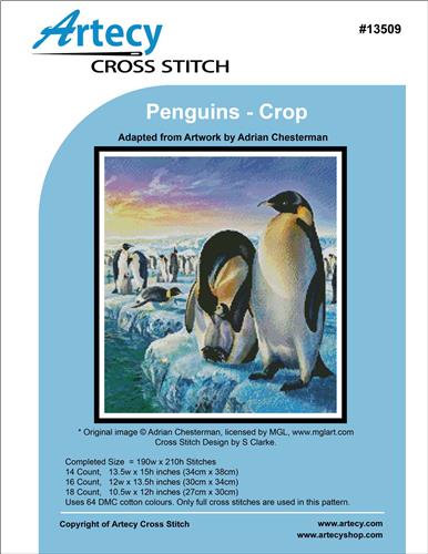 "Penguins (Crop)" | Cross Stitch Pattern