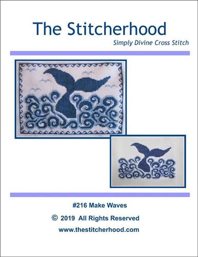 "Make Waves" | Cross Stitch Pattern