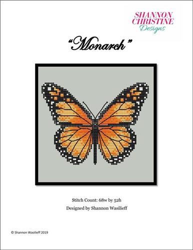 "Monarch" | Cross Stitch Pattern