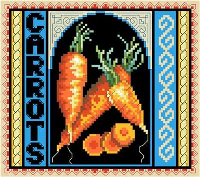 "Carrots" | Cross Stitch Pattern