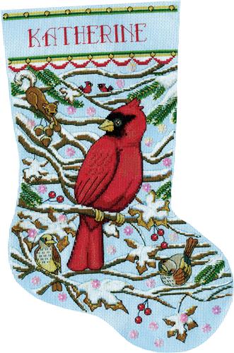 "Cardinal" | Cross Stitch Kit