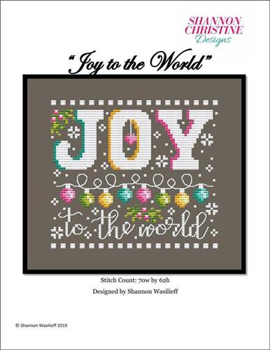 "Joy to the World" | Cross Stitch Pattern