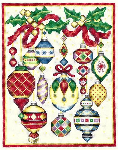 "Christmas Ornaments" | Cross Stitch Kit