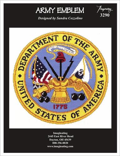 "Army Emblem" | Cross Stitch Pattern