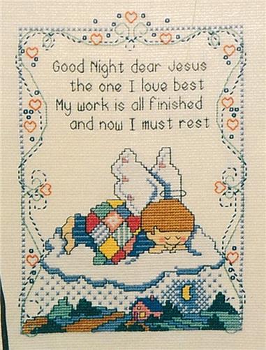 "Children's Prayers" | Cross Stitch Pattern