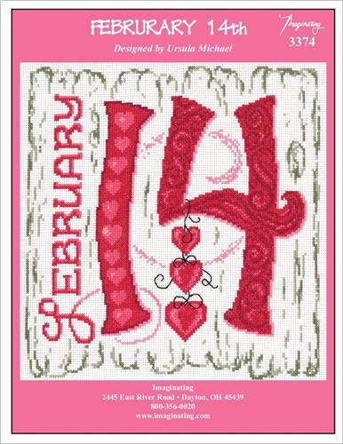 "February 14th" | Cross Stitch Pattern
