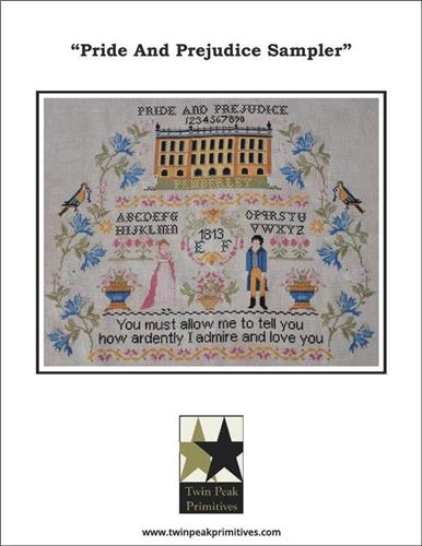 "Pride And Prejudice Sampler" | Cross Stitch Pattern