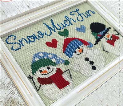 "Snow Much Fun" | Cross Stitch Pattern