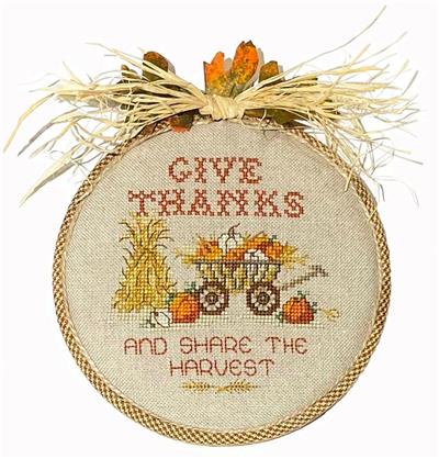 "Give Thanks" | Cross Stitch Pattern