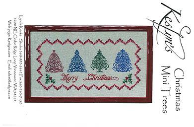 "Christmas Mini Trees" | Cross Stitch Pattern