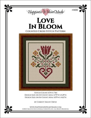 "Love In Bloom" | Cross Stitch Pattern