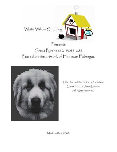 "Great Pyrenees 2" | Cross Stitch Pattern