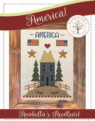 "America!" | Cross Stitch Pattern