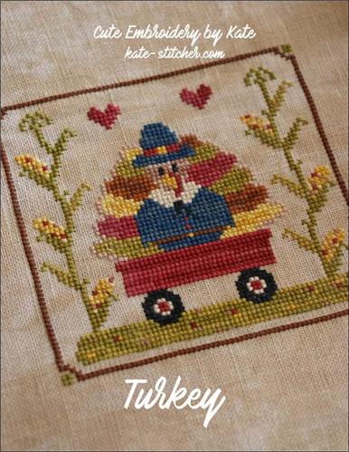 "Turkey" | Cross Stitch Pattern