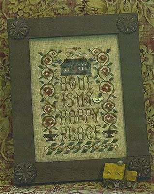 "Home Is My Happy Place" | Cross Stitch Pattern