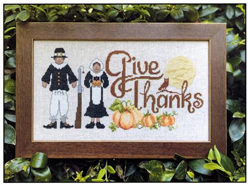"Give Thanks" | Cross Stitch Pattern