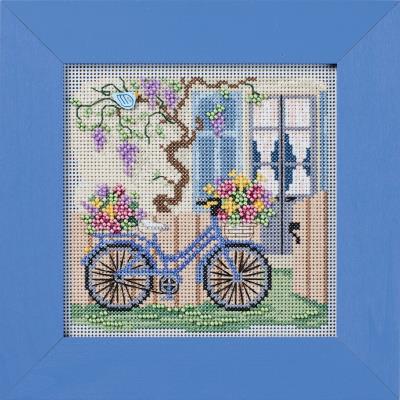 "Blue Bicycle" | Cross Stitch Kit
