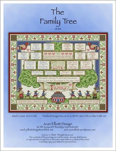 "The Family Tree" | Cross Stitch Pattern