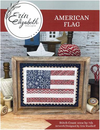 "American Flag" | Cross Stitch Pattern