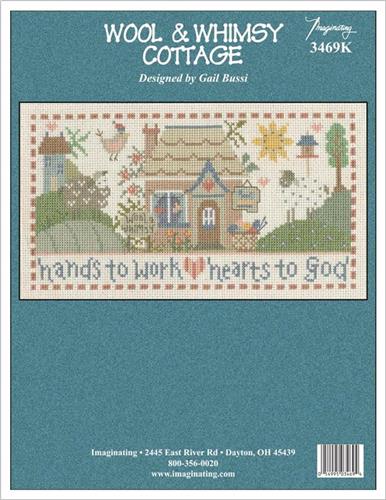 "Wool & Whimsy Cottage" | Cross Stitch Kit