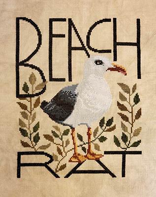 "Beach Rat" | Cross Stitch Pattern