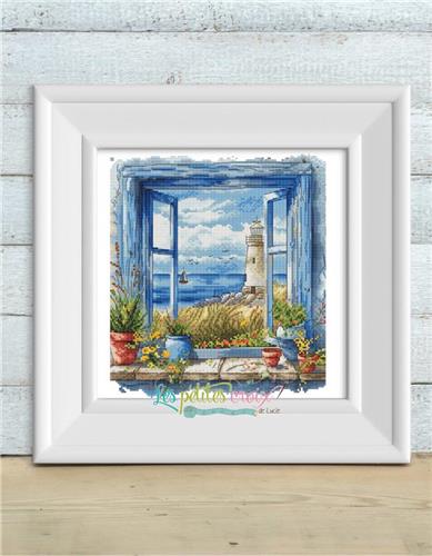 "Nautical window" | Cross Stitch Pattern