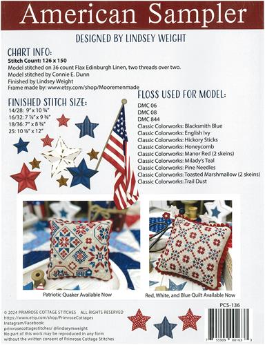 "American Sampler" | Cross Stitch Pattern