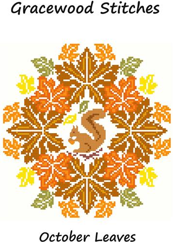 "October Leaves" | Cross Stitch Pattern