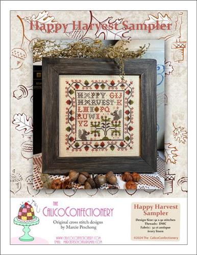 "Happy Harvest Sampler" | Cross Stitch Pattern
