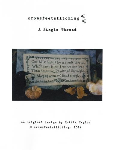 "A Single Thread" | Cross Stitch Pattern