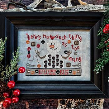 "Too Many Buttons" | Cross Stitch Pattern
